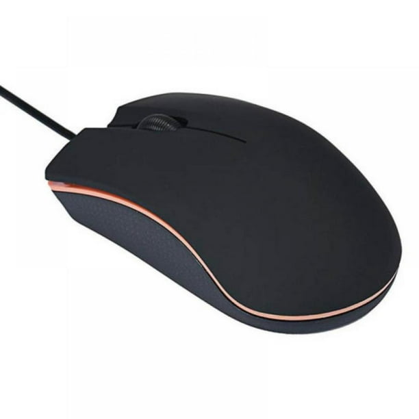 3-Button Quiet Wired Mouse, 1000DPI Optical Mouse, Quiet Button ...