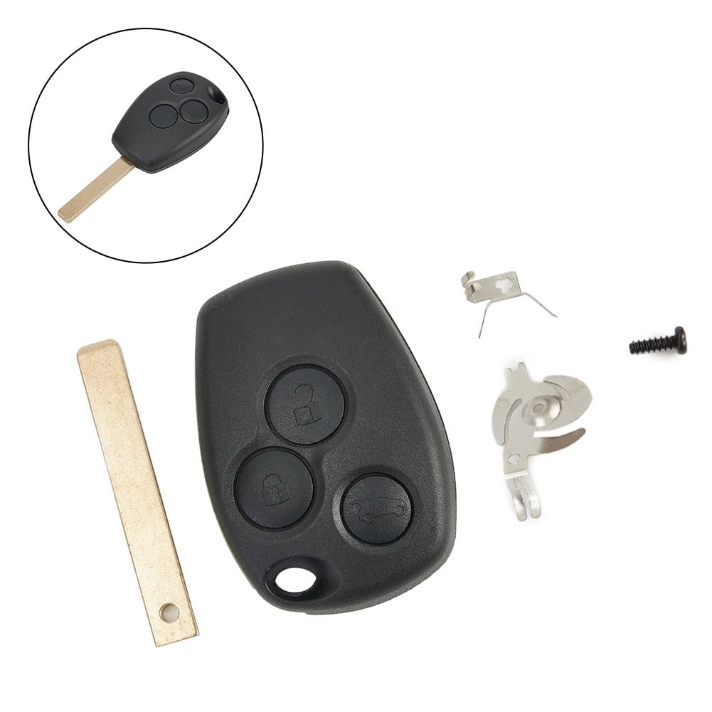 3 Buttons Car Key Case Fob Shell For Renault Trafic Master Clio Modus ...