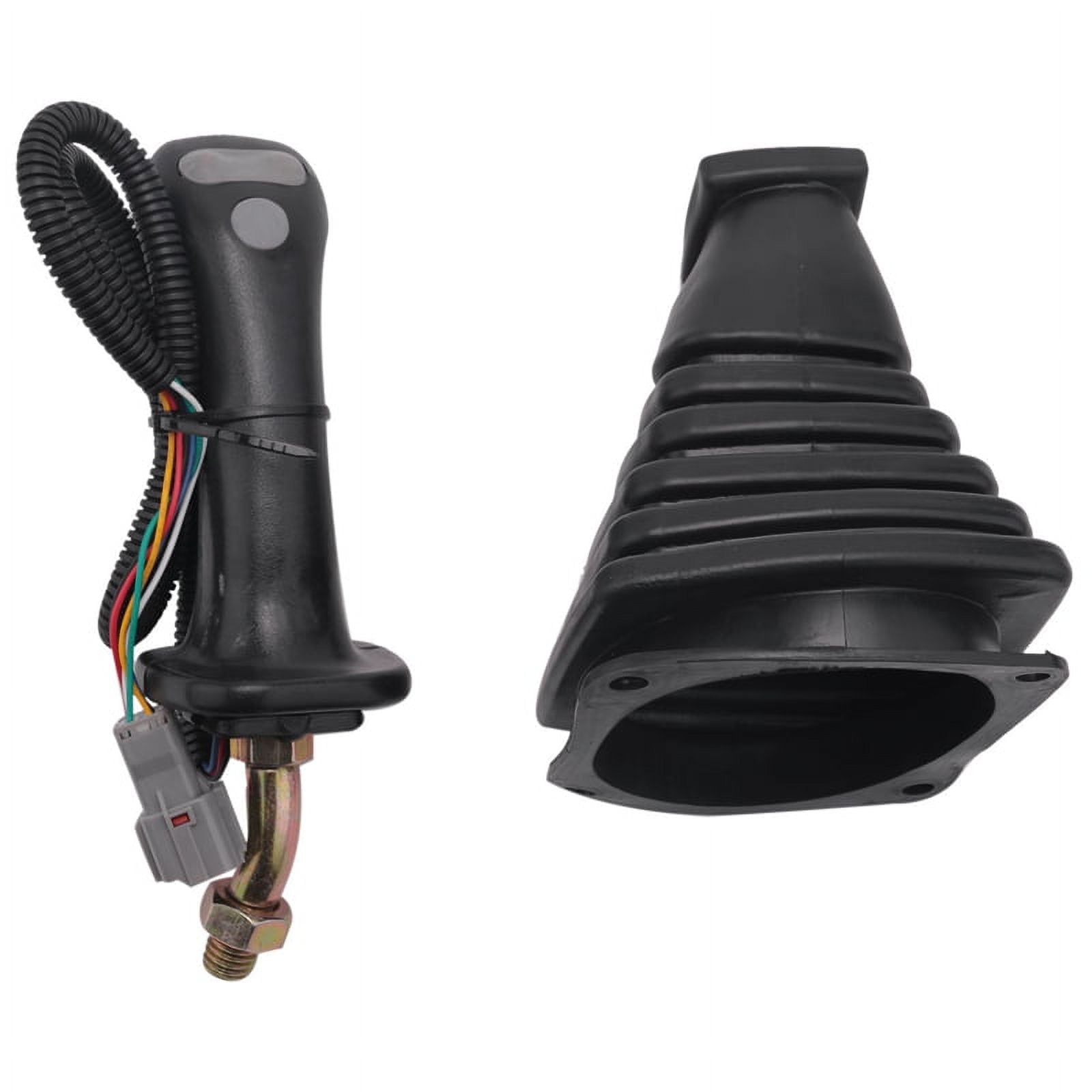 3 Buttons Excavator Joystick Assy Handle Gears with Dust Cover for ...
