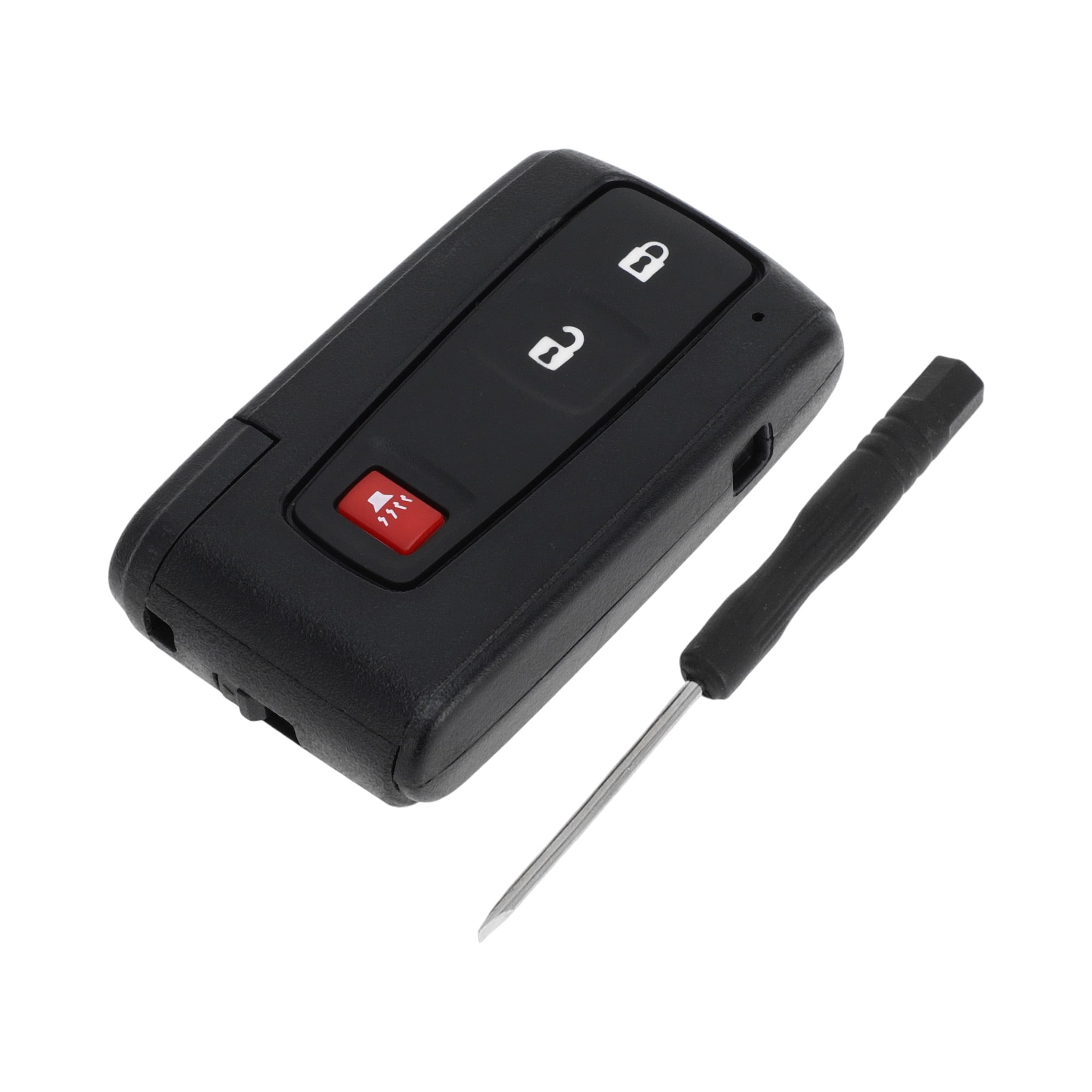 3 Buttons Key Shell for Toyota Prius 2004-2009 Keyless Entry Remote Key ...