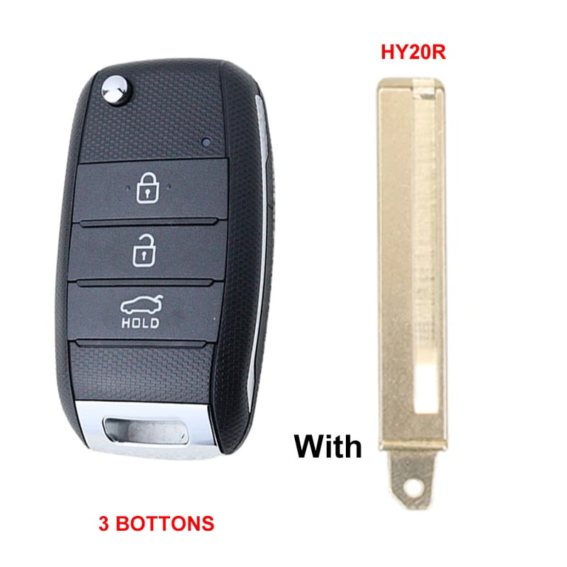 3 Buttons Replacement Car Key Case Cover Fob Housing for Kia KIA K2 K3 ...