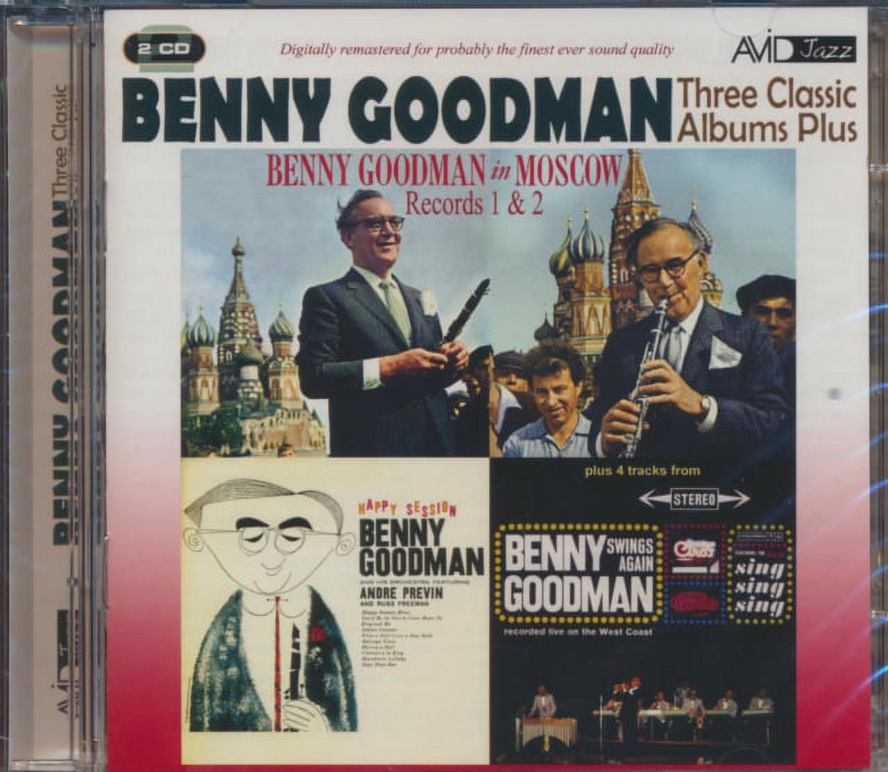 3 CLASSIC ALBUMS PLUS [BENNY GOODMAN] [CD BOXSET] [2 DISCS] - Walmart.com