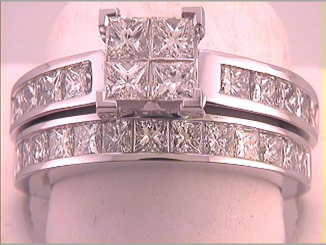 3 CT-DIA TESSERA INVISIBLE BRIDAL SET - Walmart.com