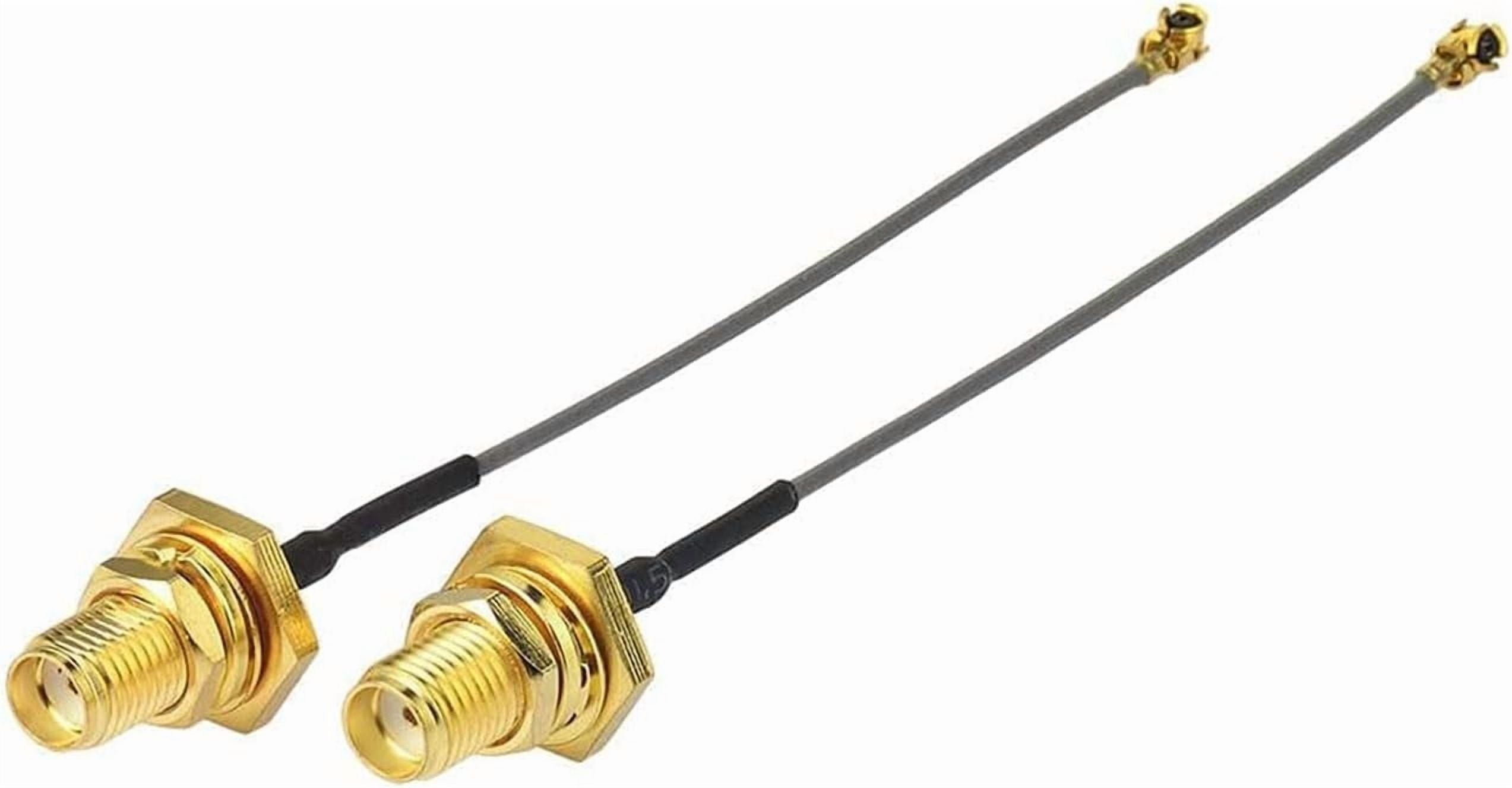 3" Cable Mini PCI to SMA Female Low Loss Coaxial for Wireless Routers ...