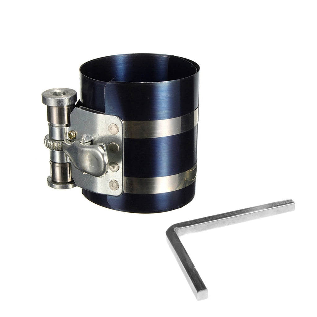 3" Car Engine Piston Ring Compressor Tool Installer Band Ratcheting 53 ...