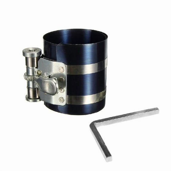 3" Car Engine Piston Ring Compressor Tool Installer Band Ratcheting 53 ...