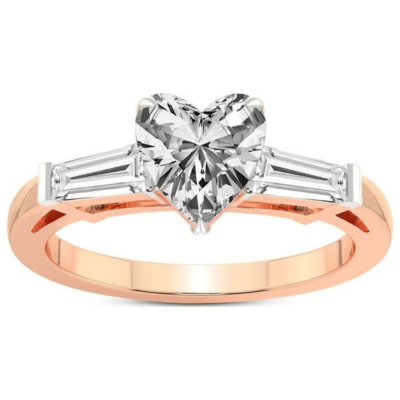 3 Carat IGI Certified Heart Shape Lab Grown Diamond Engagement Ring ...