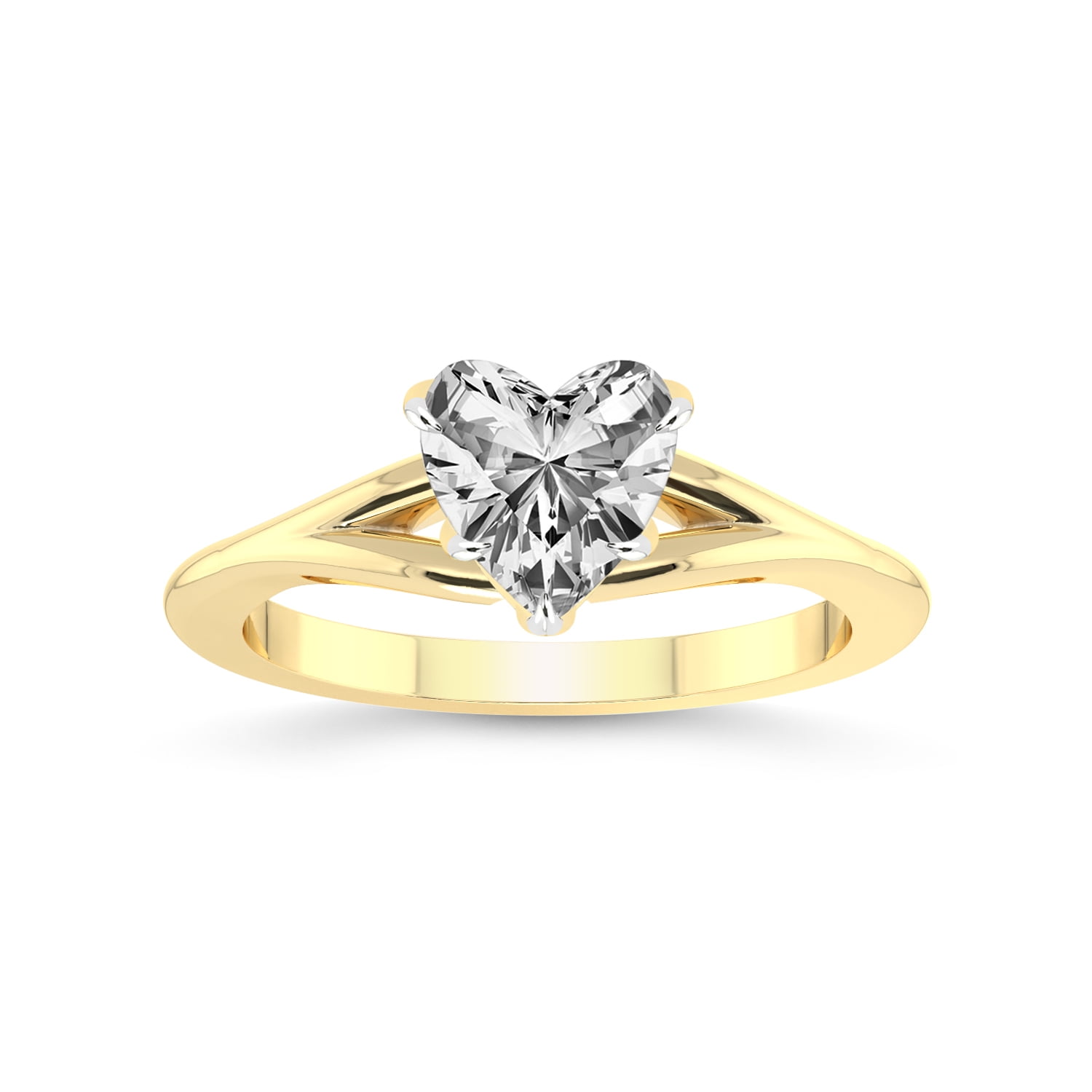 3 Carat IGI Certified Heart Shape Lab Grown Diamond Engagement Ring ...