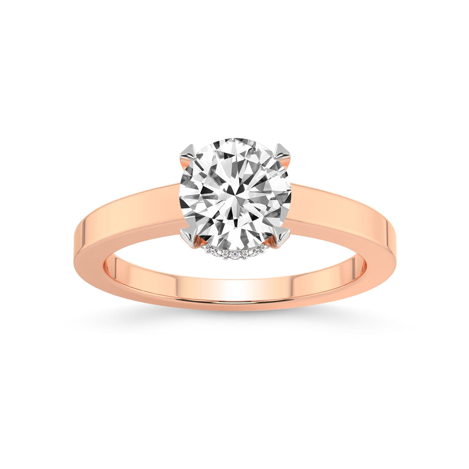 3 Carat | IGI Certified Round Shape Lab Grown Diamond Engagement Ring ...