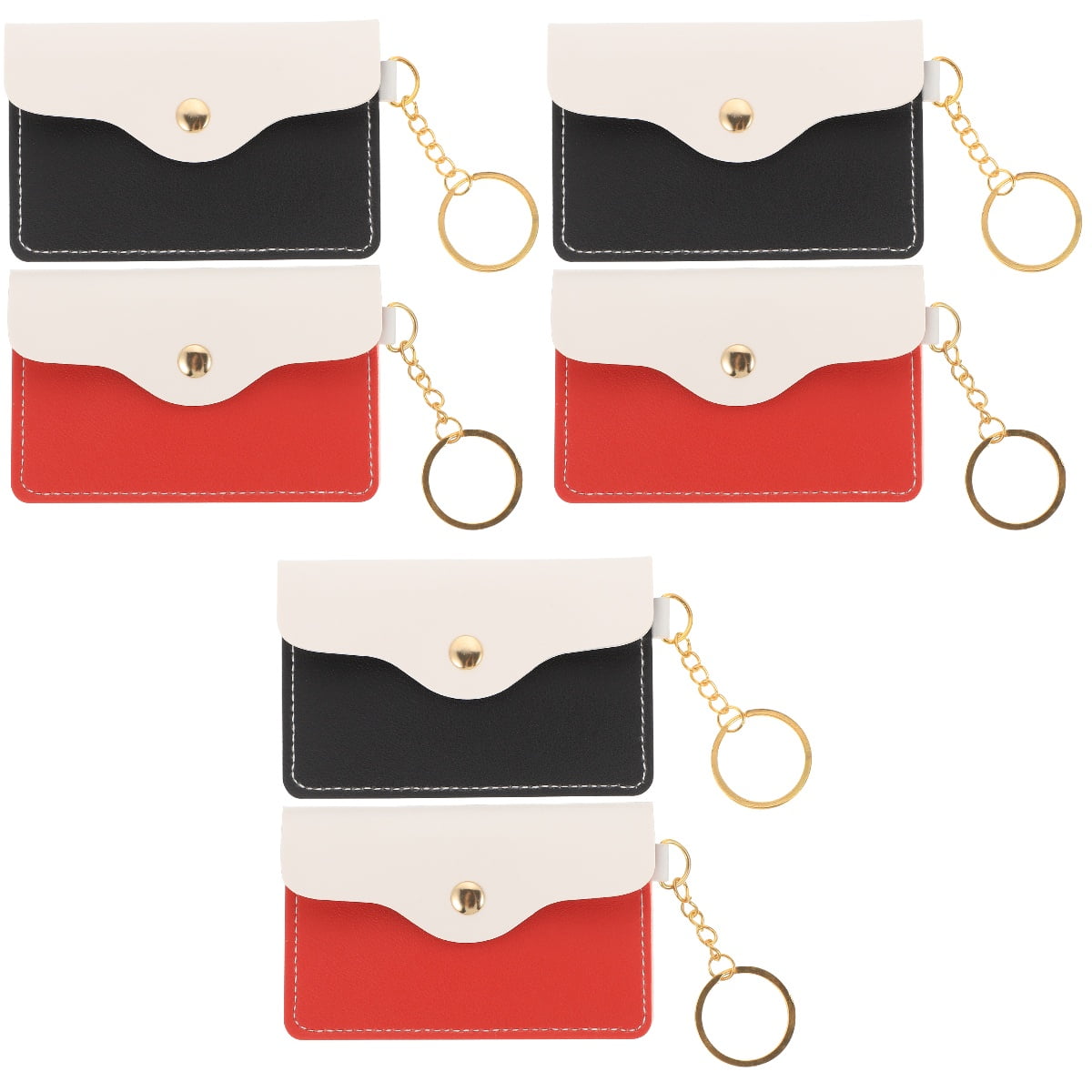 3 Card Holder Keychain Cards Travel - Walmart.com