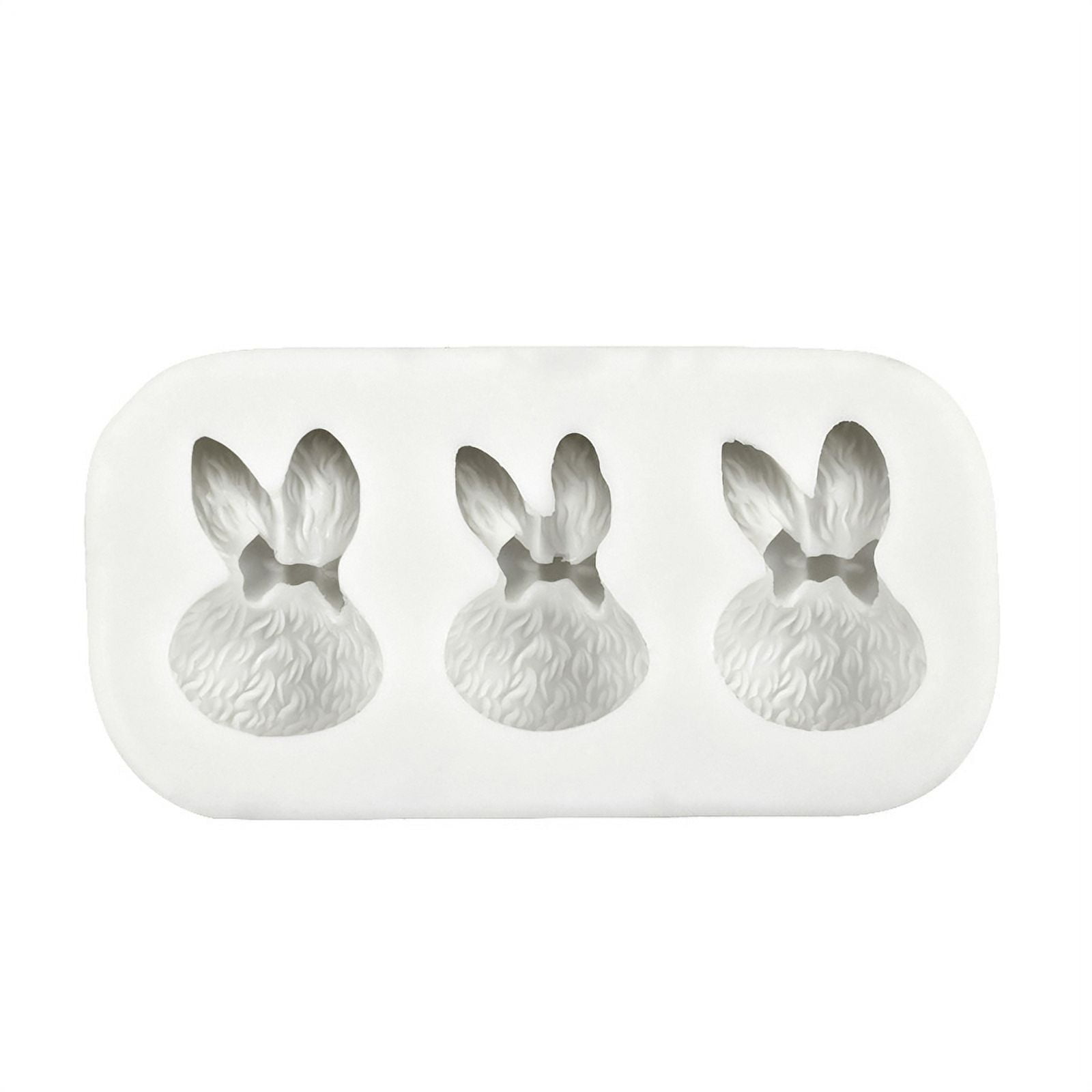 3 Cavities Mousse Moulds Baking Cake Mould DIY Silicone Candle Mold ...