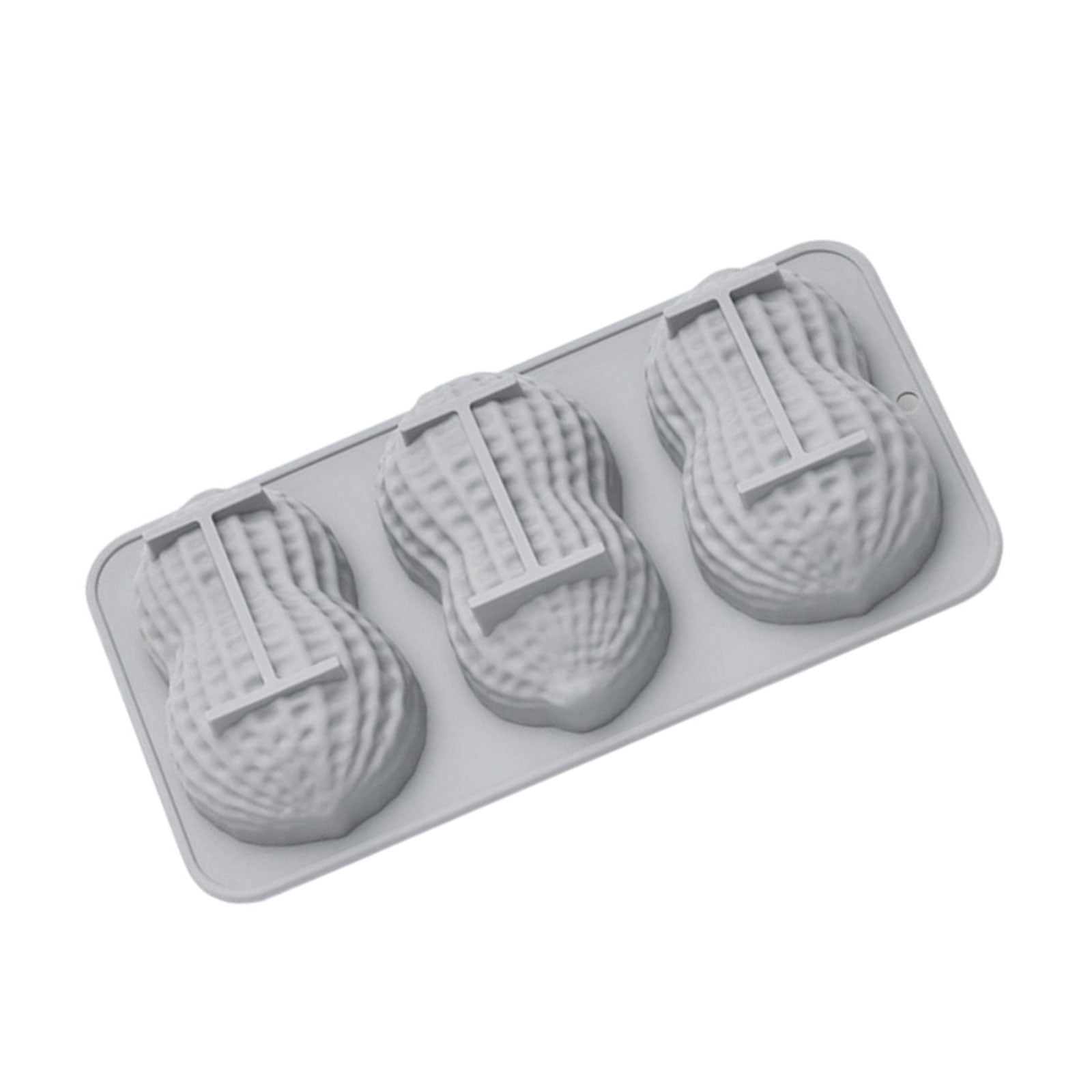 3 Cavity Peanut Shaped Silicone Mousses Cake Molds for Birthdays and ...