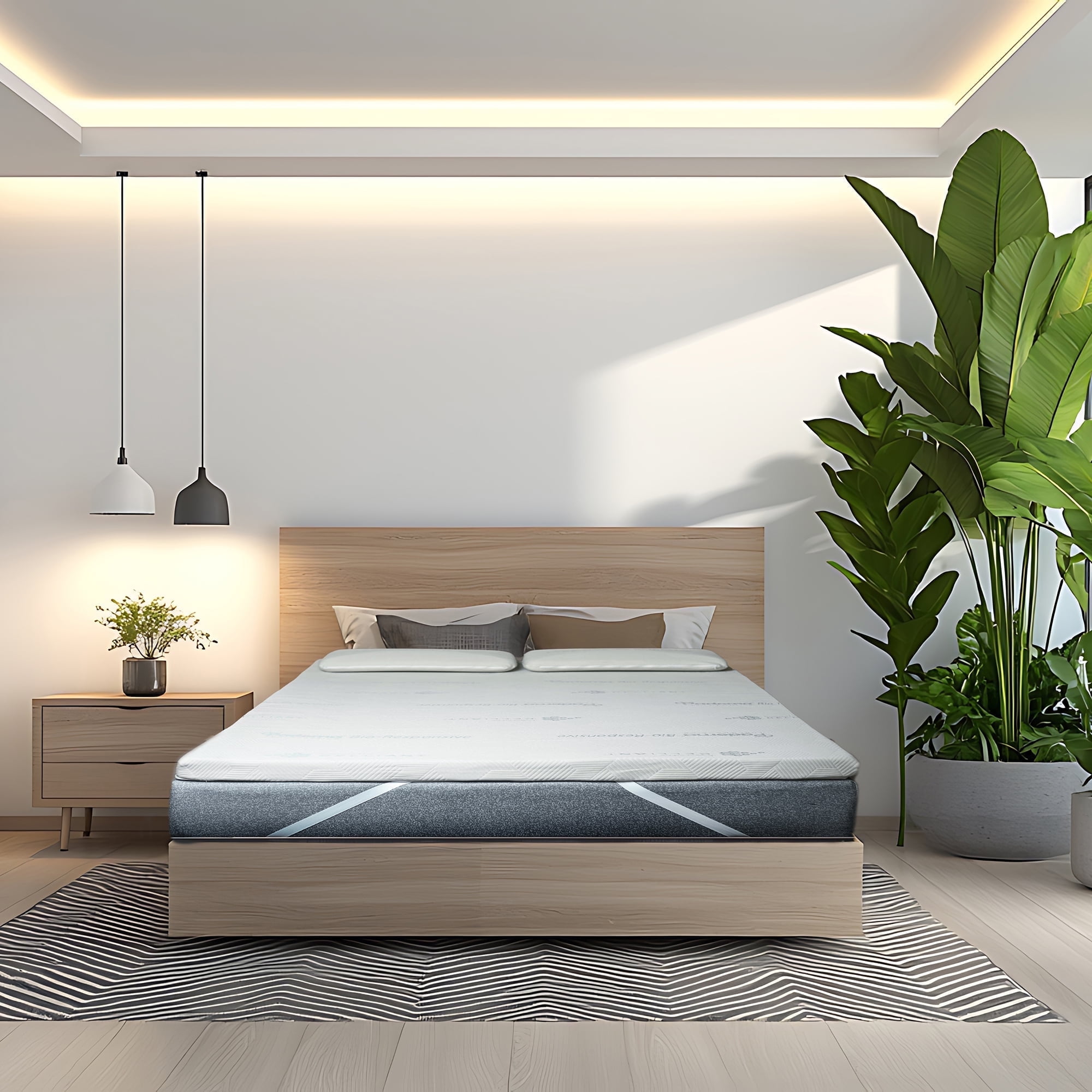 Paderna 3" Bio-Responsive Celliant-Infused Mattress Topper - Better ...