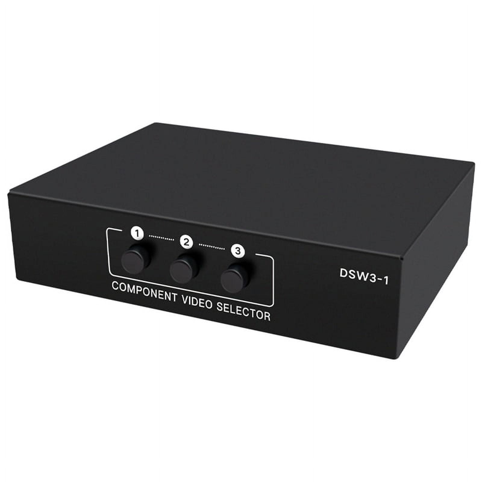 3 Channel 5 Ypbpr RGB Component Selector AV Switcher Output Ypbpr ...