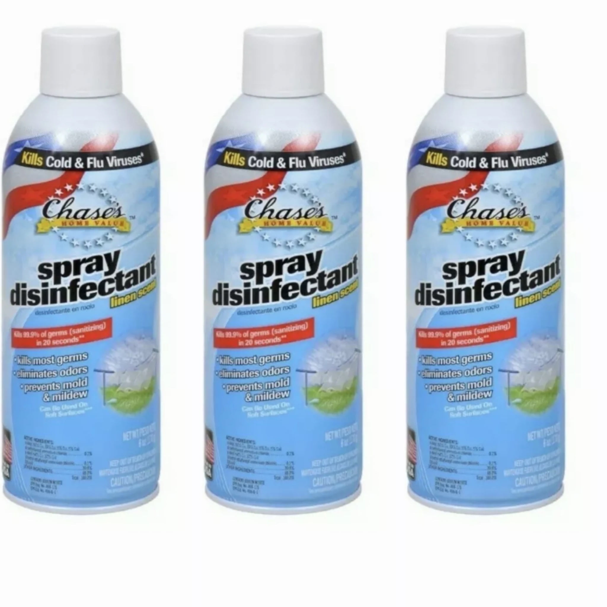 Chase Home Value Disinfectant Spray Linen Scent or Country scent ...