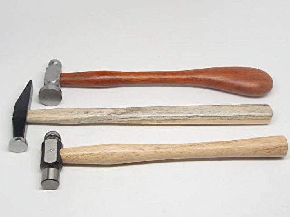 3 Chasing Hammer Repousse Silversmithing Goldsmithing Tools Ball Peen ...