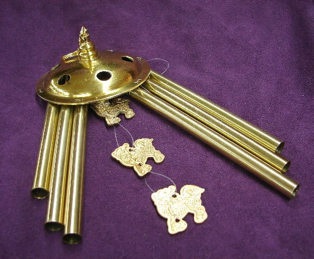 3 Chi Lin Wind Chime, 6-rod 3 Chi Lin windchime - Walmart.com