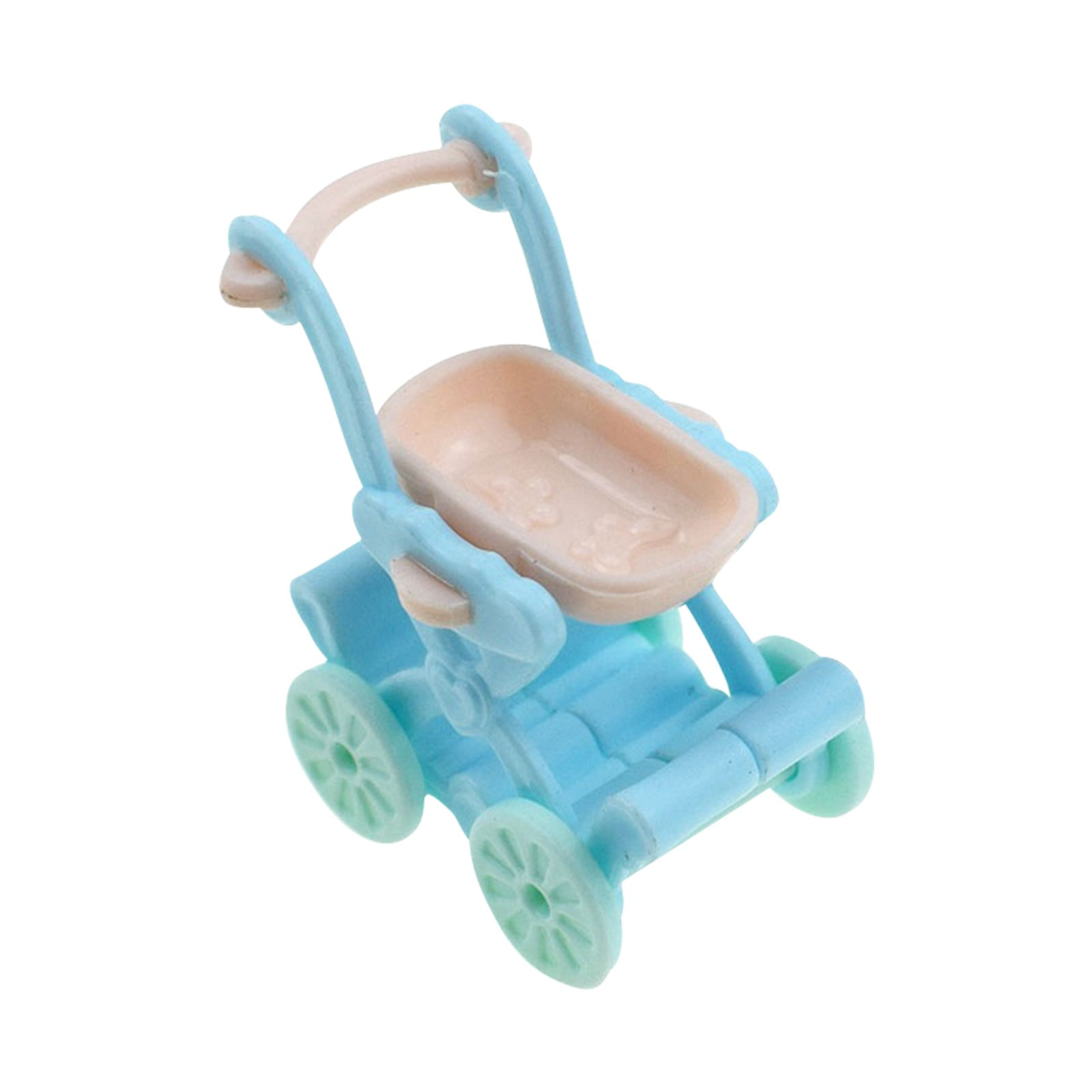 3 Children's DIY Mini Baby Carriage Toys - Durable Plastic, Suitable ...