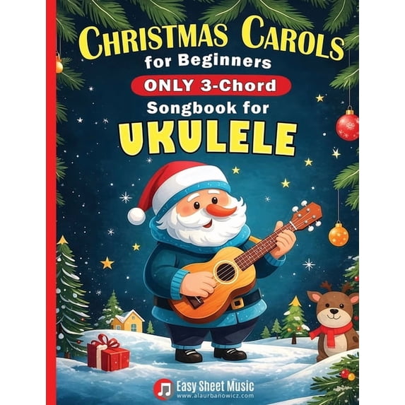 3-Chord Christmas Songbooks for Beginner Christmas Carols for Beginners ...