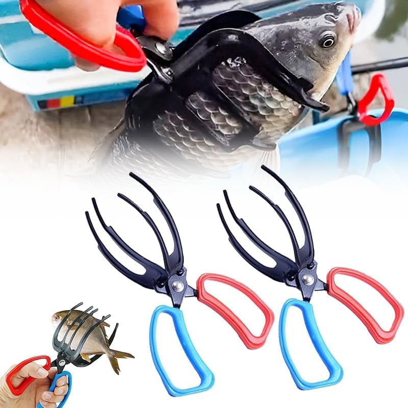 3 Claw Fish Gripper, 2024 New Convenient Firm Fishing Pliers Gripper ...