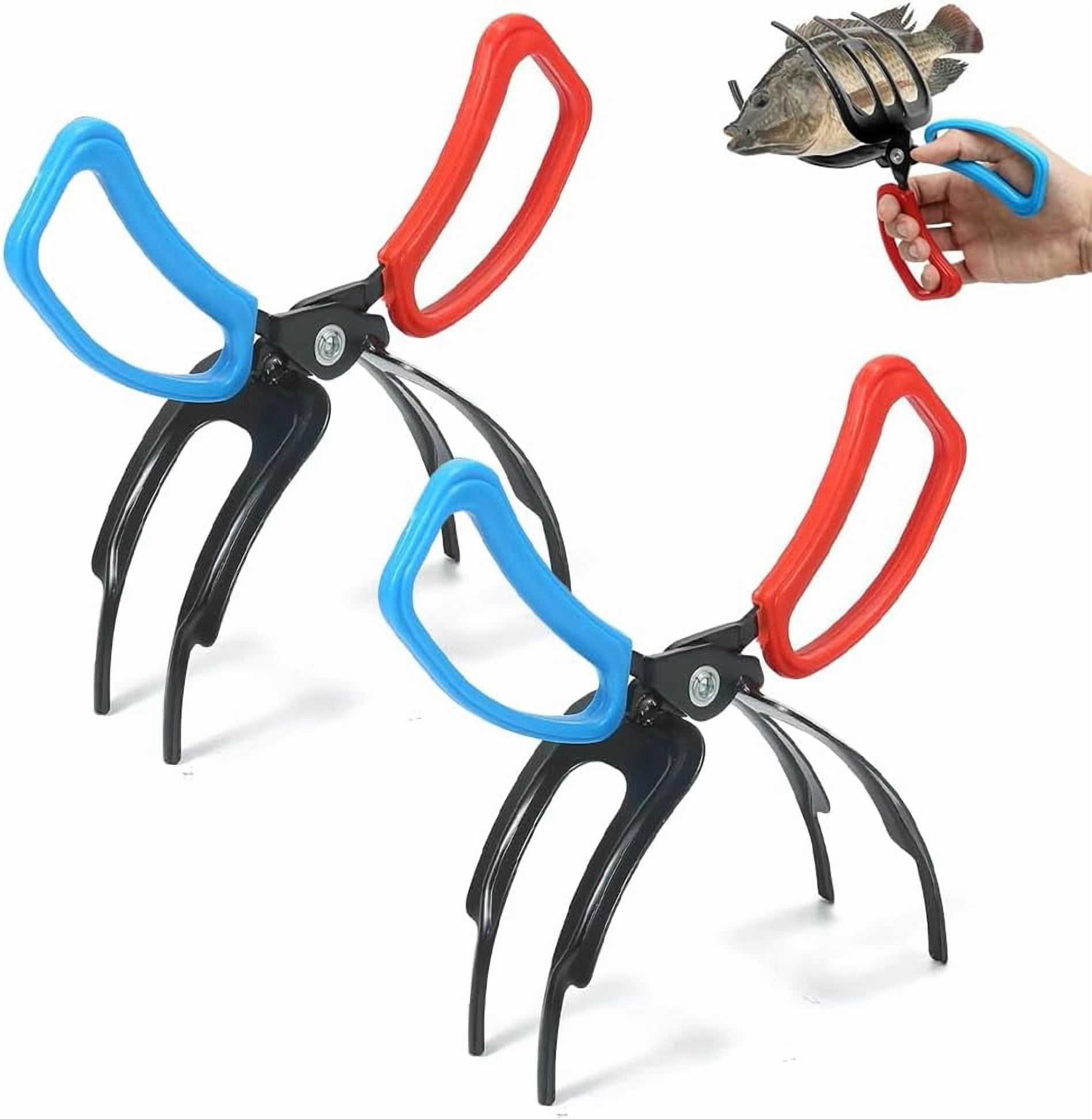 3 Claw Fish Gripper, Fishing Pliers Gripper, Metal Fish Control Clamp ...