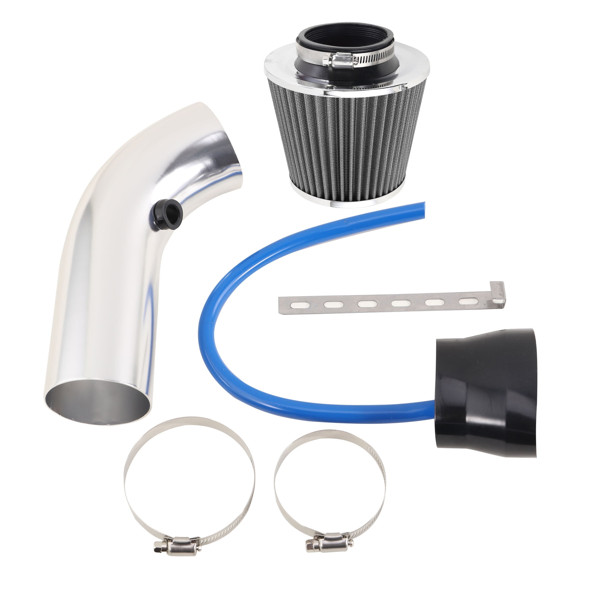 3" Cold Air Intake Filter Power Flow Hose High Performance Air Intake ...