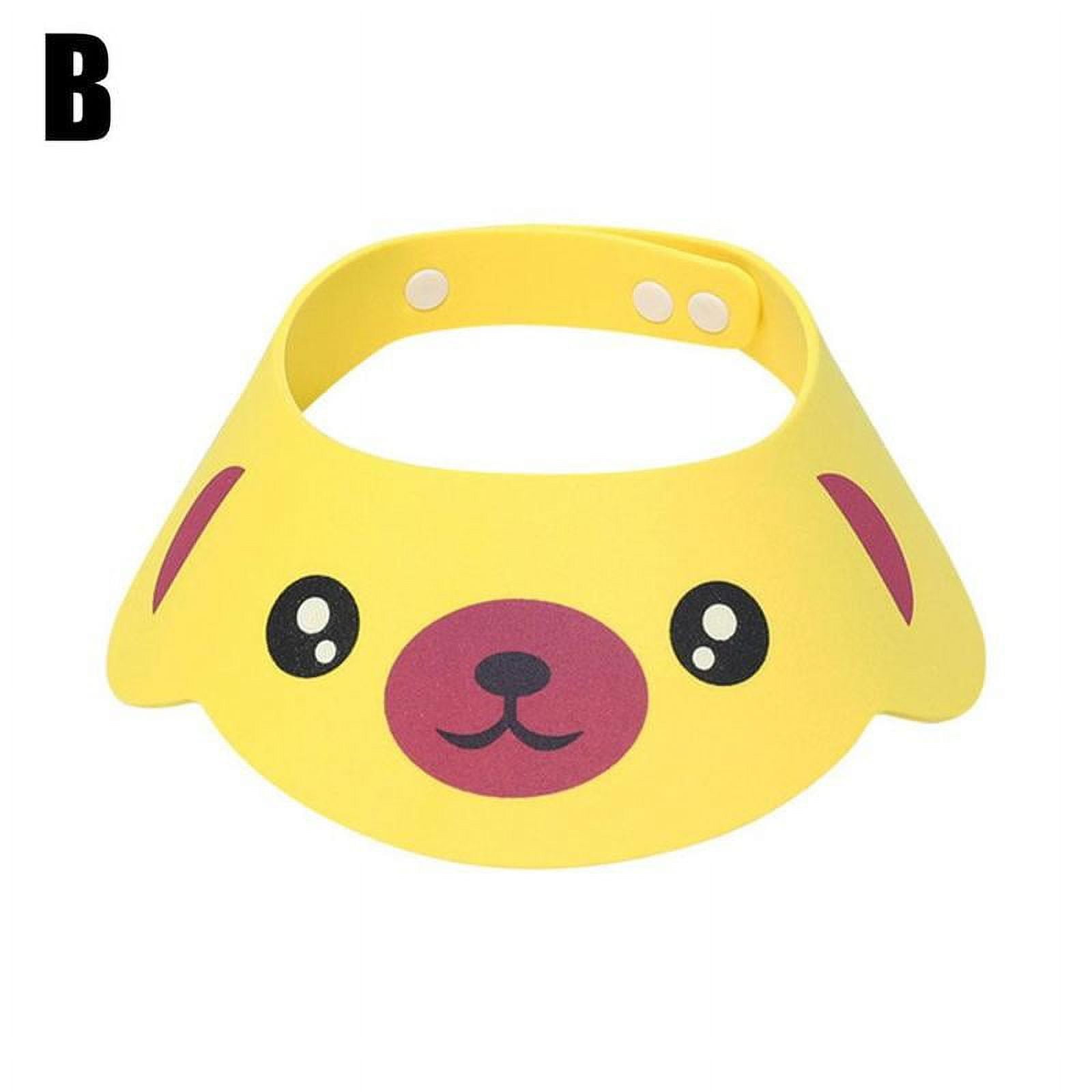 3 Color Baby Shower Adjustable Hair Wash Hat For Kids Ear Protection ...