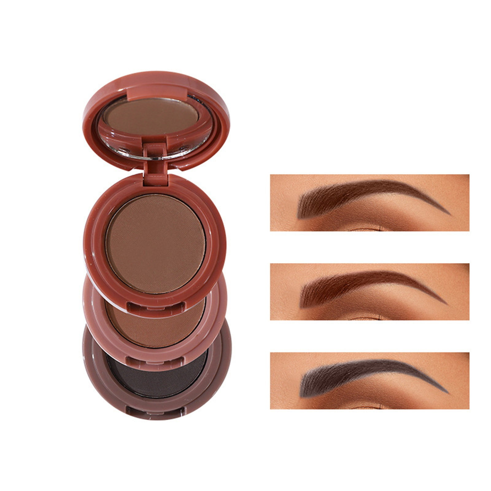 3 Color Eyebrow Powder And Long Lasting Eyebrow Makeup Eyebrow Powder ...