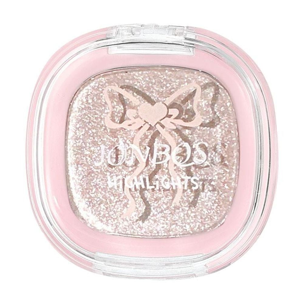 3 Color Facial Highlighter Palette Face Contour Shimmer Soft Powder ...