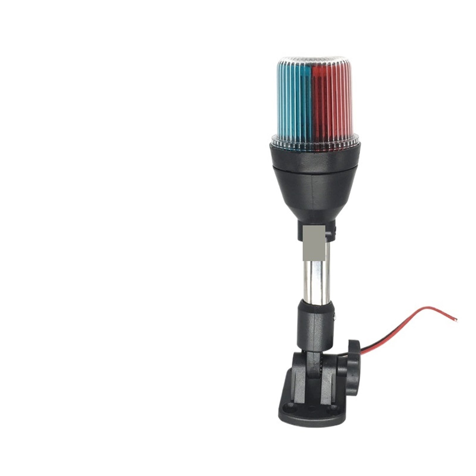 3-Color LED Marine Fold Down Stern Anchor Light Adjustable Base 12V-24V ...
