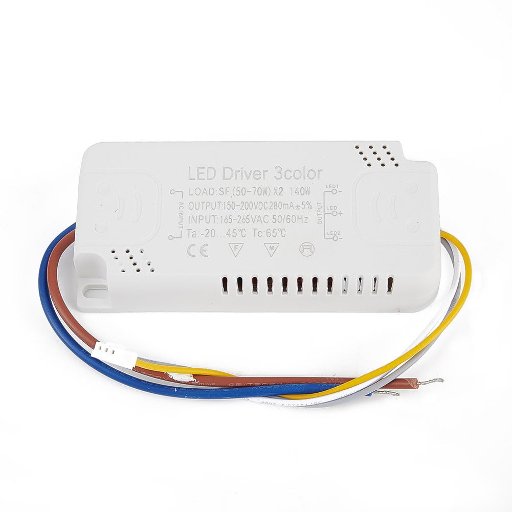 3 Color Led Driver Non-Isolating Lighting Transformer 8-24W 20-40W 30-50W 40-60W 50-70W Power ...