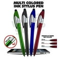 3 Color ink Ball Pens and Stylus for Universal Touch screen Devices ...