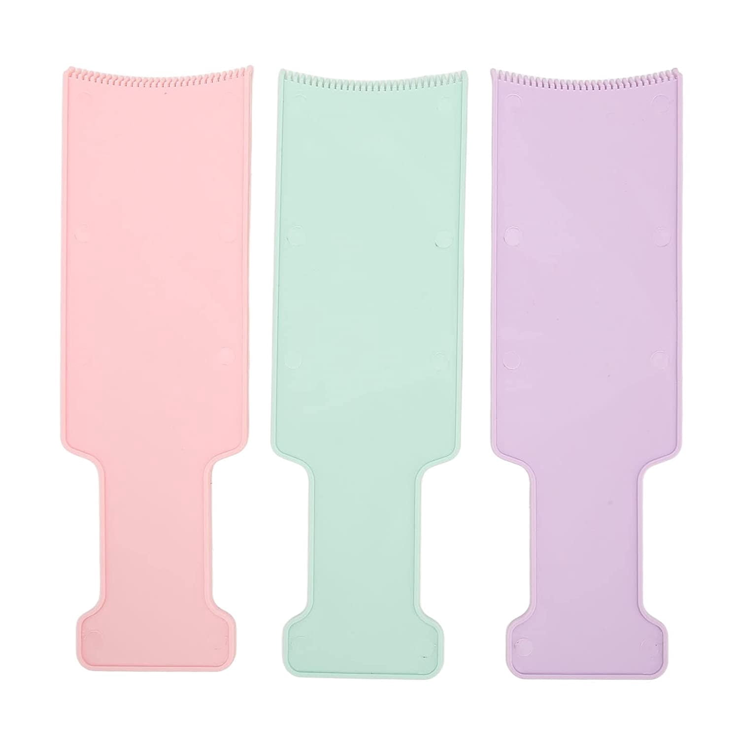 3 Colors Balayage Paddle Highlighting Board Roller Comb, Coloring ...