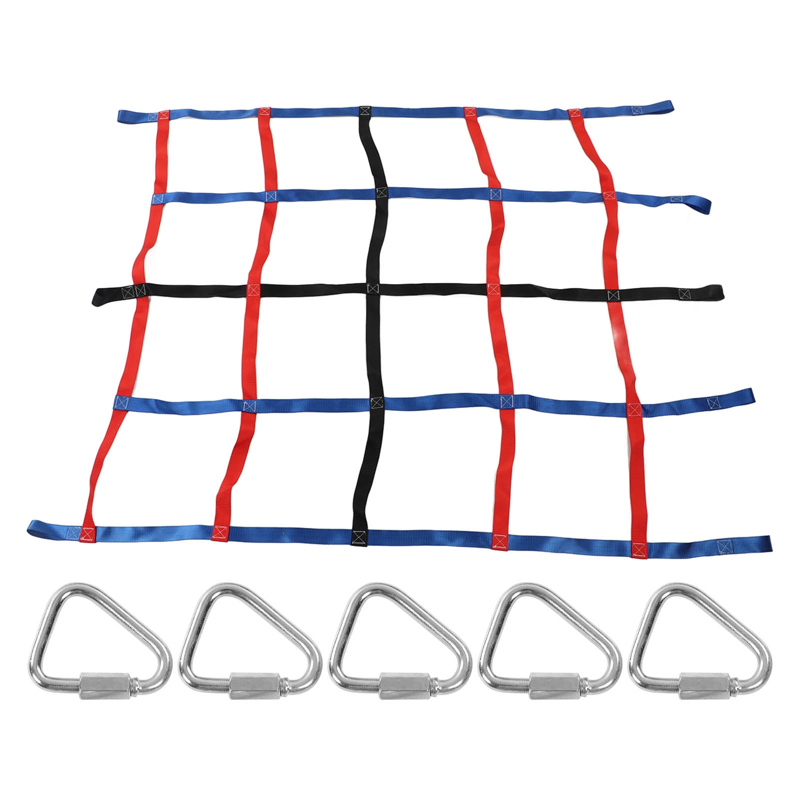 3 Colors Climbing Net for Kids 661lb Load Bearing 6.1x4.8ft High ...