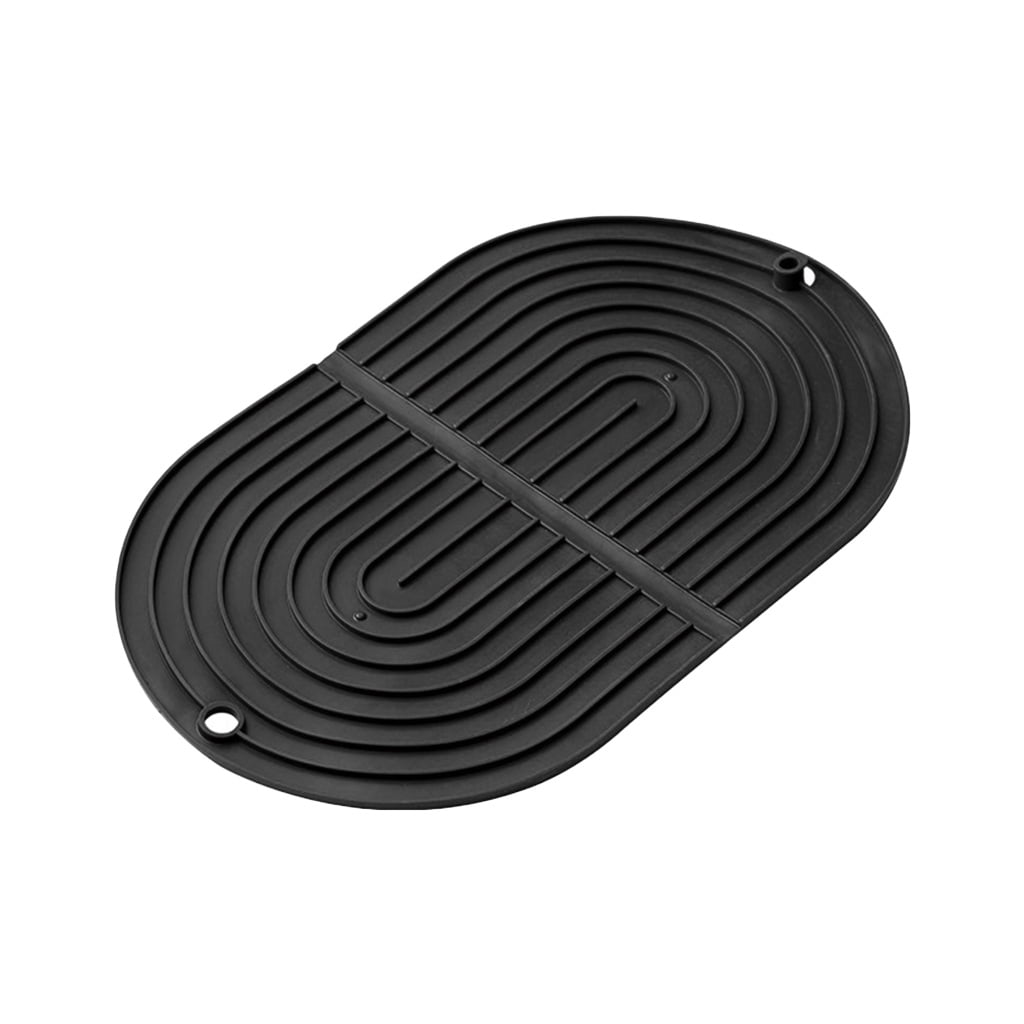 3 Colors Drain Pad Eco-friendly Drain Coaster Heat Resistant TPR ...