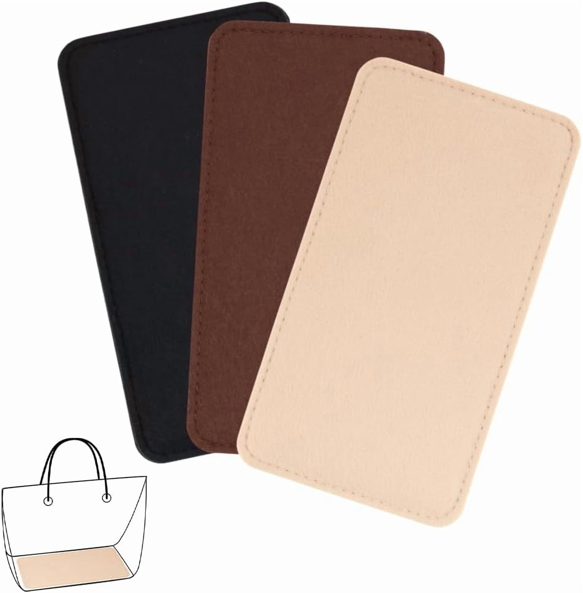 3 Colors Felt Bag Base Shaper Rectangle Purse Bottom Purse Bottom ...