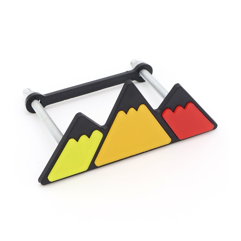 3 Colors Grille Badge Emblem Logo For Toyota Tacoma Tundra 4Runner TRD ...