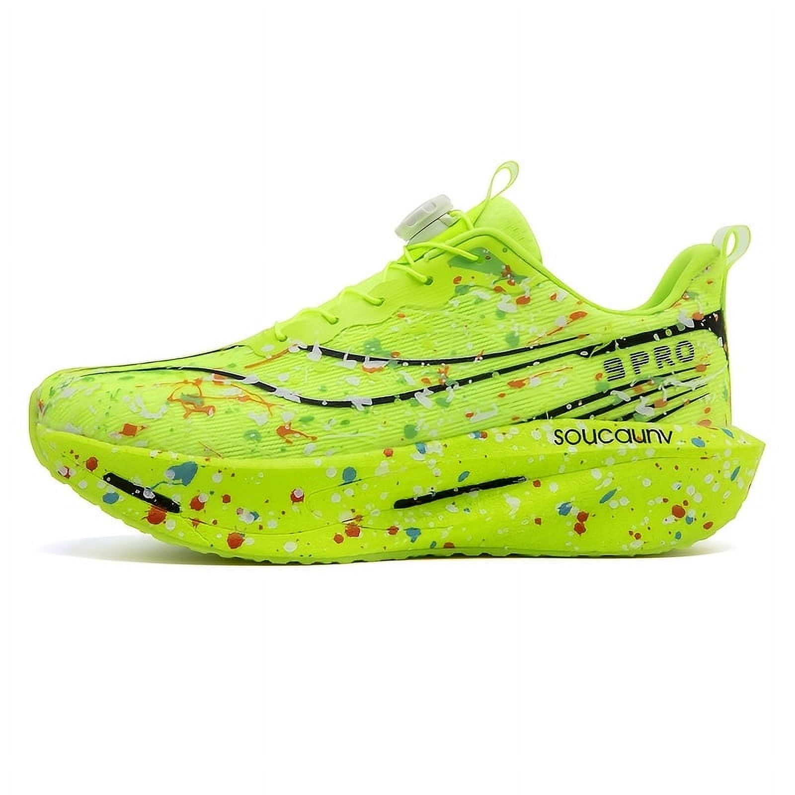 3 Colors Neon Green, Yellow, Blue - Breathable Lightweight Sneakers ...