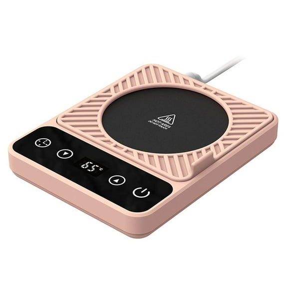 Pink Beverage Warmer - Desktop Auto Shut Off Timer Setting 6 ...