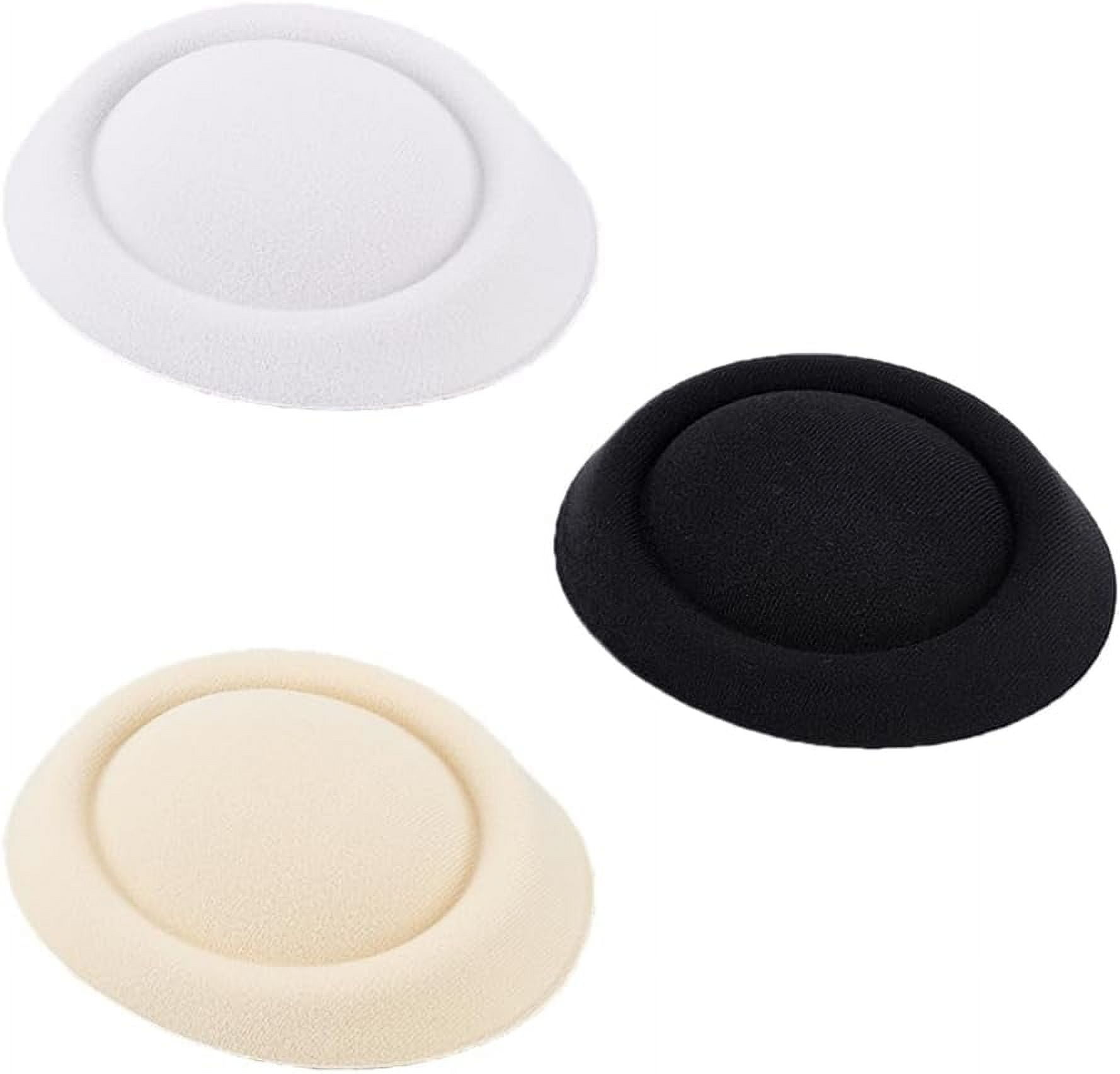 3 Colors Oval Hostess Pillbox Hat Base Fascinator Hat Base 6.5x5.3 inch ...