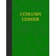 3 Column Ledger: 200 Pages - Walmart.com