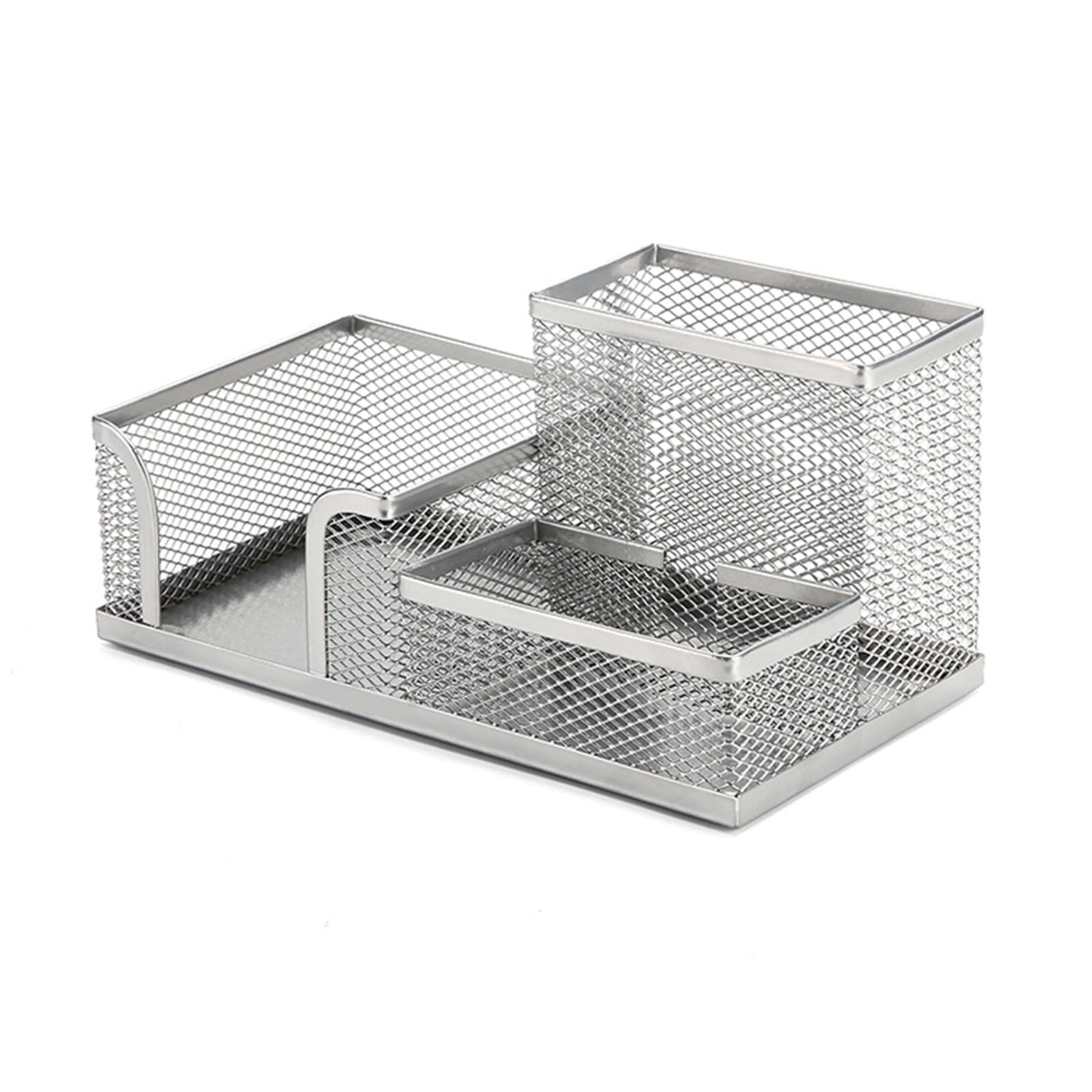 3 Compartments Pen Holders Desk Organizers Large Capacity Pencil ...