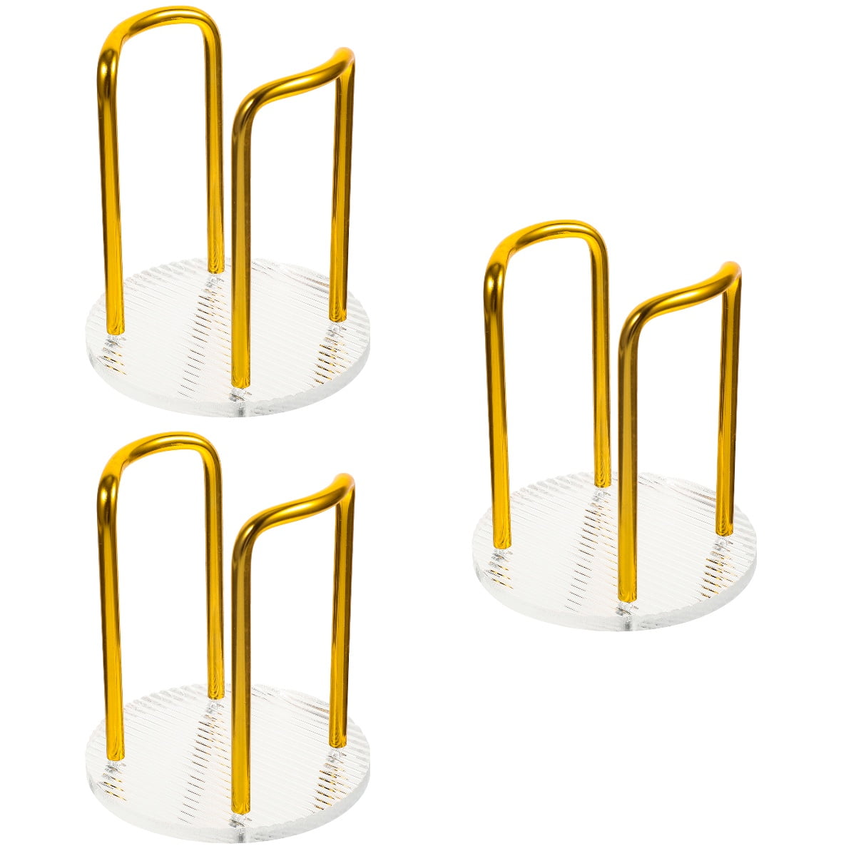 3 Count Acrylic Cup Holder Paper Storage Tabletop Coffee for Countertop ...