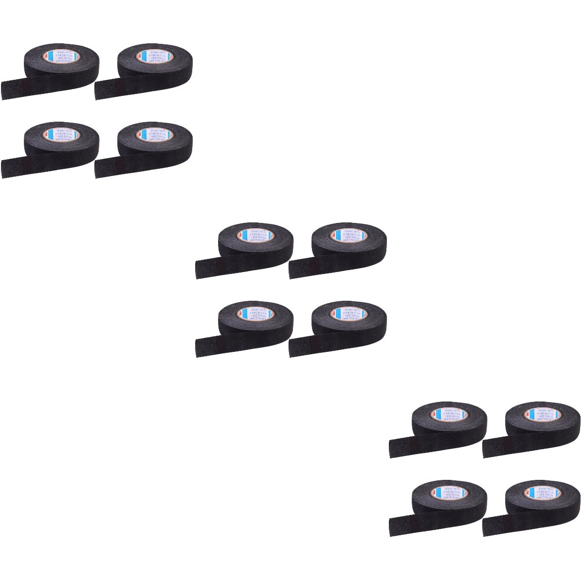 3 Count Automotive Wiring Harness Tape Electrical Black Duct Magnetic ...