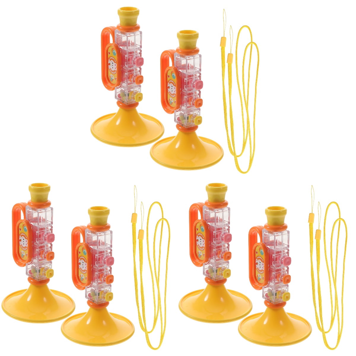 3 Count Baby Trumpet Toy Early Educational Toys Portable Preschool ...