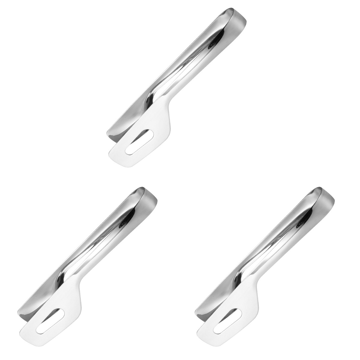 3 Count Barbecue Tongs Spaghetti Pasta Bbq Clamps Heat-resistance Clips ...