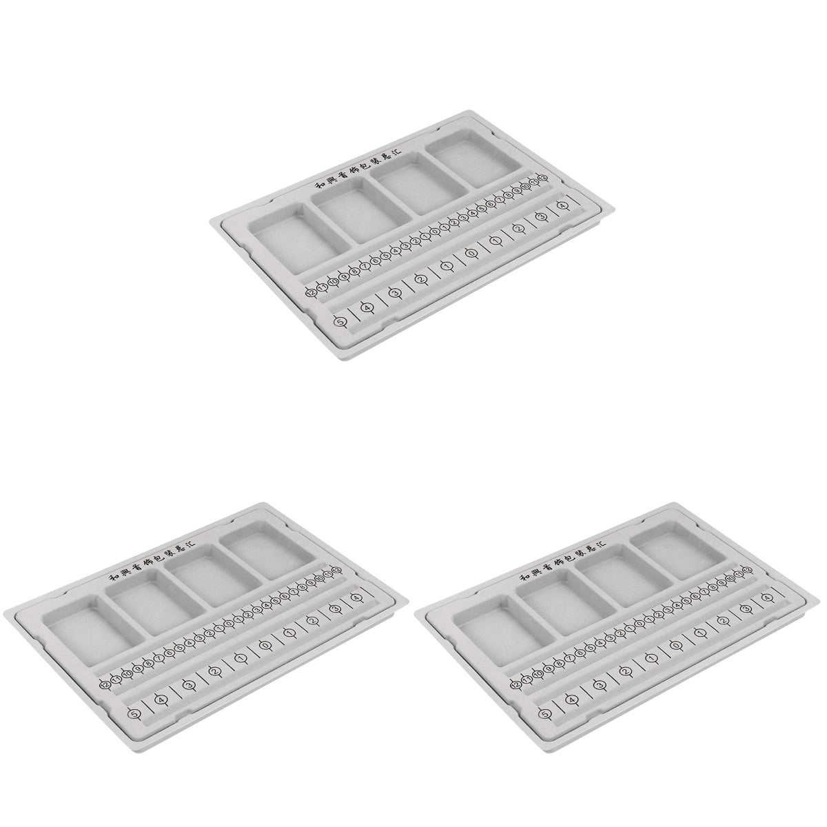 3 Count Bead Jewelry Design Tray Boards Beading Beads Light Grey ...