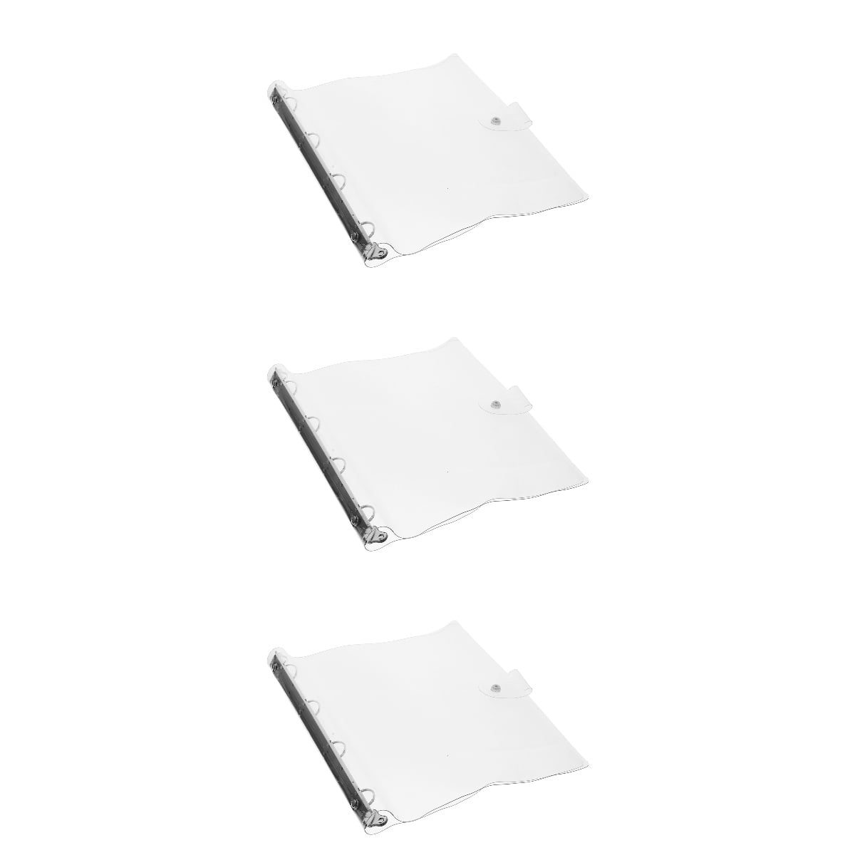 3 Count Binder Reuseable Japanese-style Scrapbook Plastic - Walmart.com