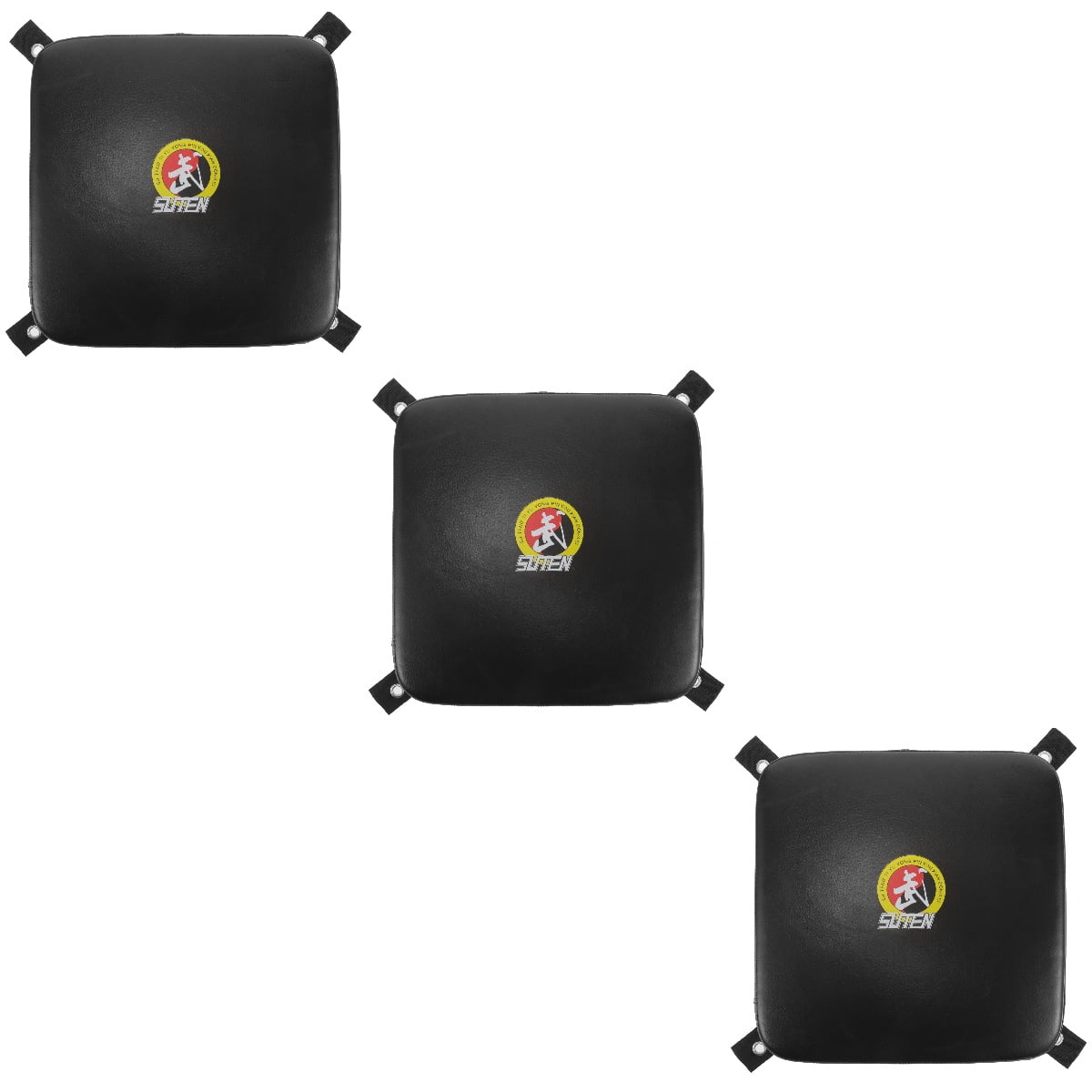 3 Count Boxing Pad Stand Wall Mounted Fitness Black - Walmart.com