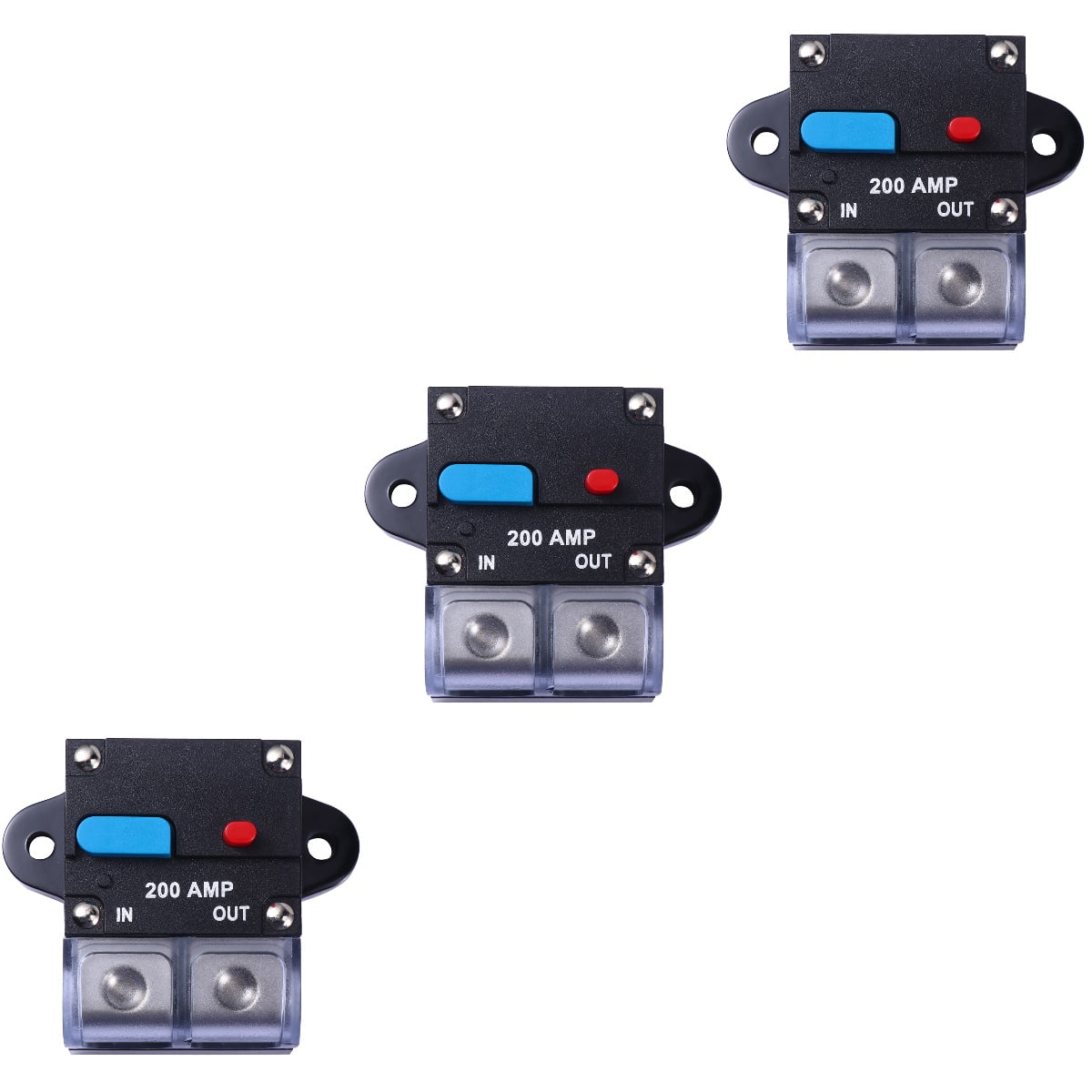 3 Count Breaker Fuse Manual Circuit Breaker Car Circuit Breaker 7X5CM ...